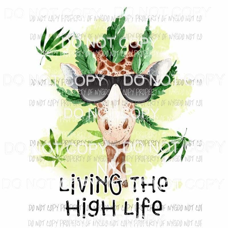 martodesigns - Living The High Life cannabis marijuana