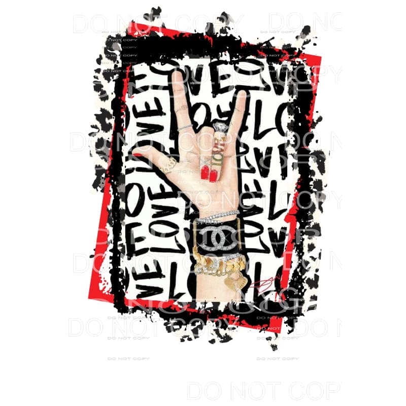 martodesigns - LOVE CHANEL Sublimation transfers