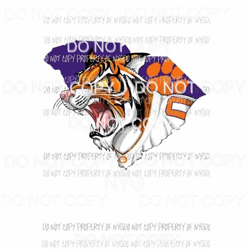 martodesigns - lsu tigers state Sublimation transfers