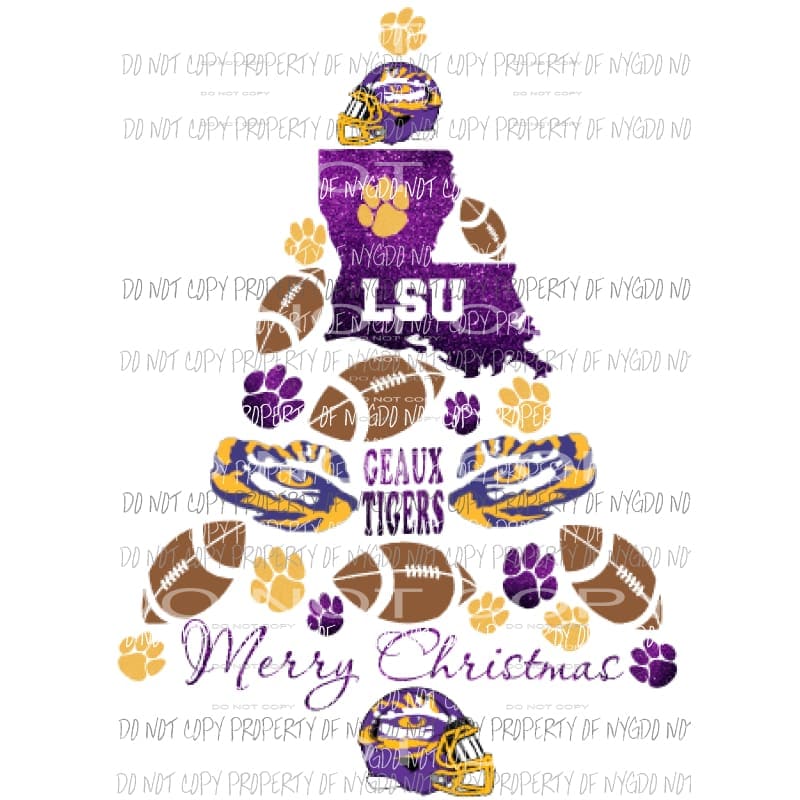 martodesigns - LSU tree Sublimation transfers