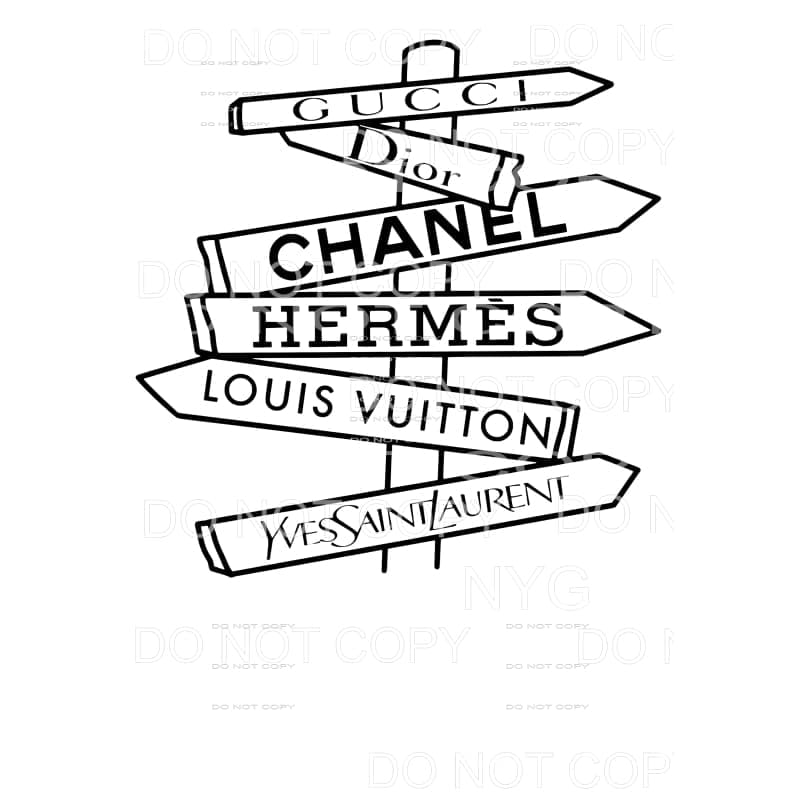 martodesigns - LV Gucci Dior sign # 8217 Sublimation