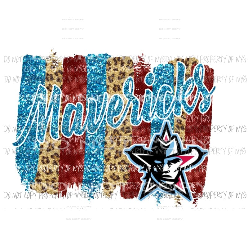 martodesigns - Mavericks Paint Palette Sublimation transfers