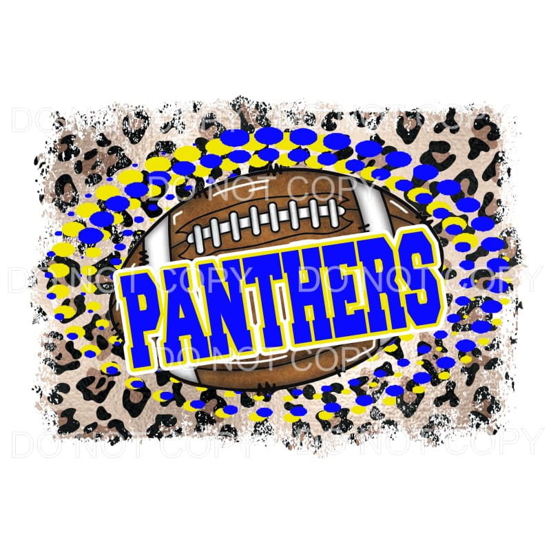 martodesigns - PANTHERS football # 539 Sublimation transfers
