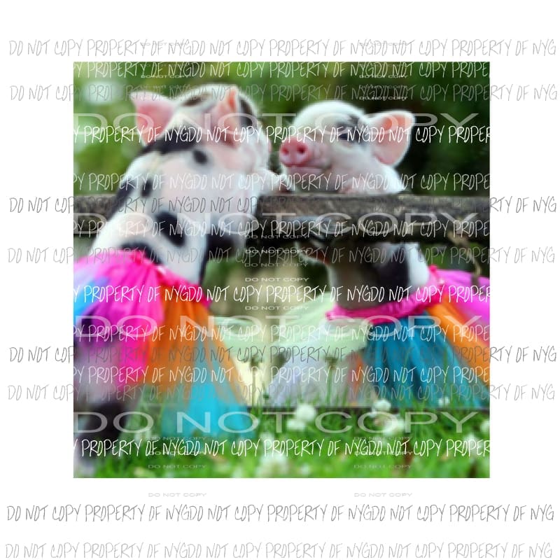 martodesigns - Pig Dancer Sublimation transfers