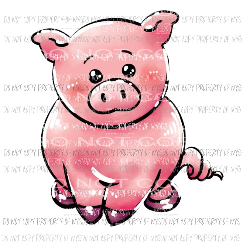 martodesigns - pig sublimation transfer