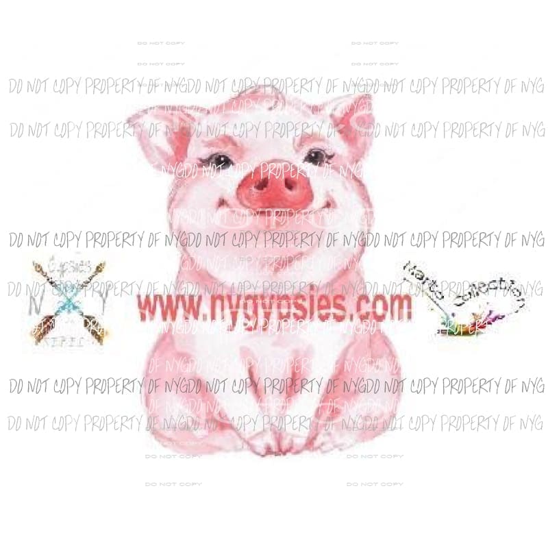 martodesigns - Pink pig adult size