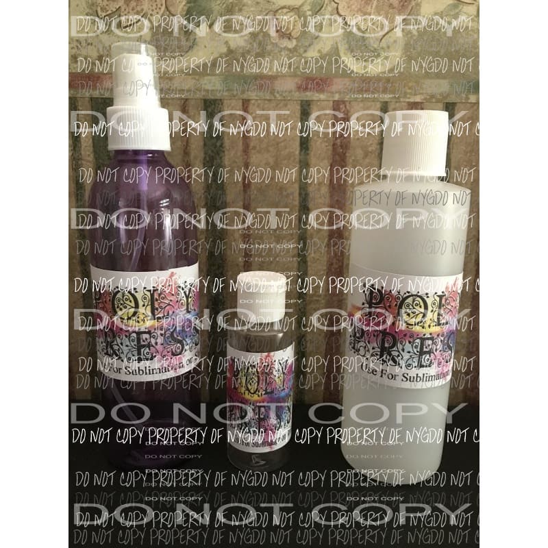 martodesigns - POLY PRESS Spray for Tee Shirts Makes your