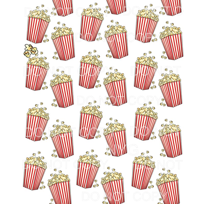 martodesigns - Popcorn sheet # 304 Sublimation transfers