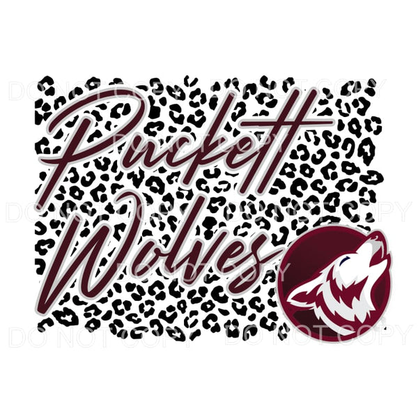 martodesigns - Puckett Wolves Leopard # 672 Sublimation