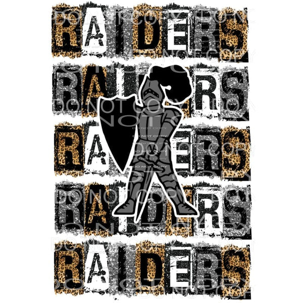 martodesigns - RAIDERS BLOCK # 103 Sublimation transfers