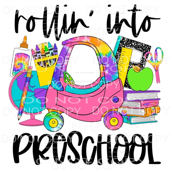 martodesigns - Rollin Into preschool PRE K head start kinder