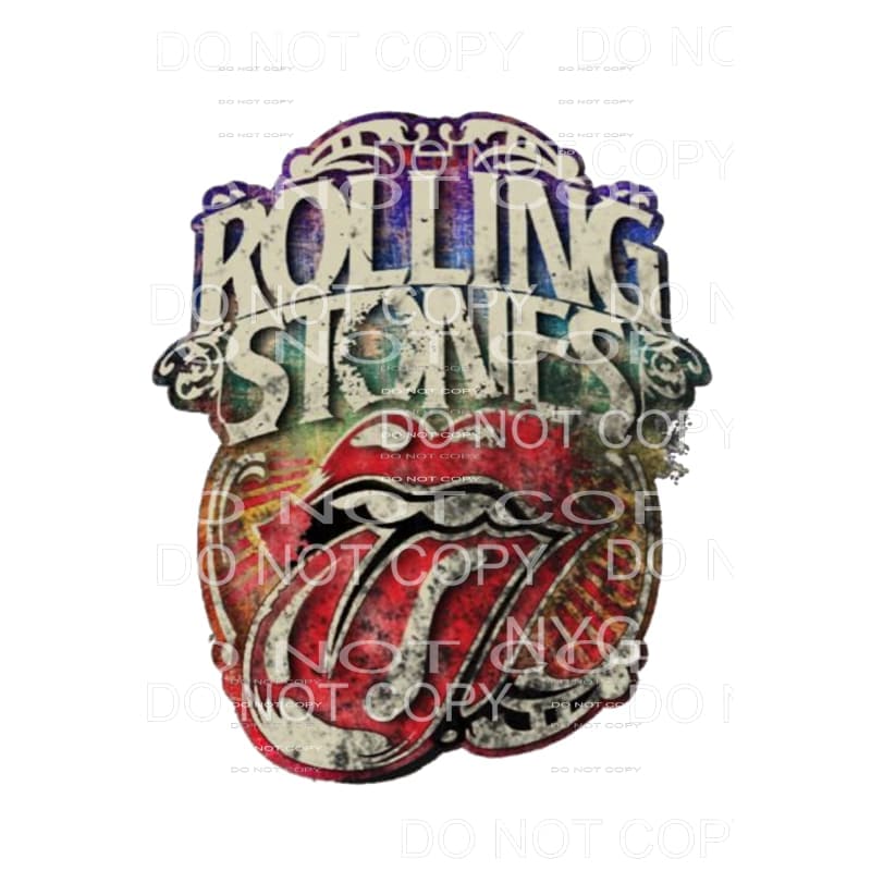 martodesigns - Rolling Stones rock music group Sublimation