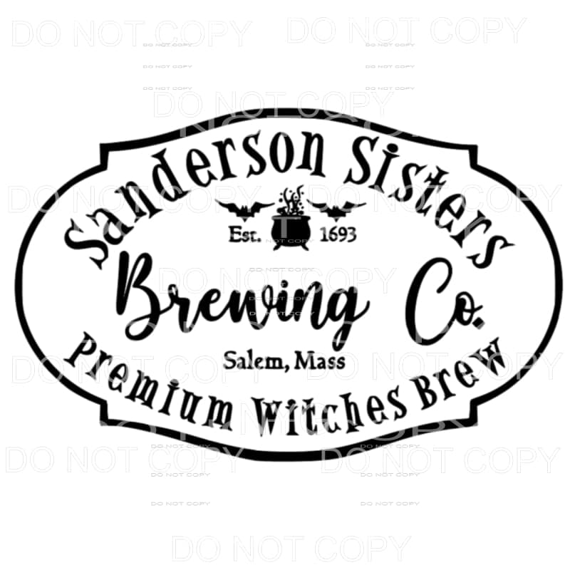 martodesigns - Sanderson Sisters Brewing Co Hocus Pocus