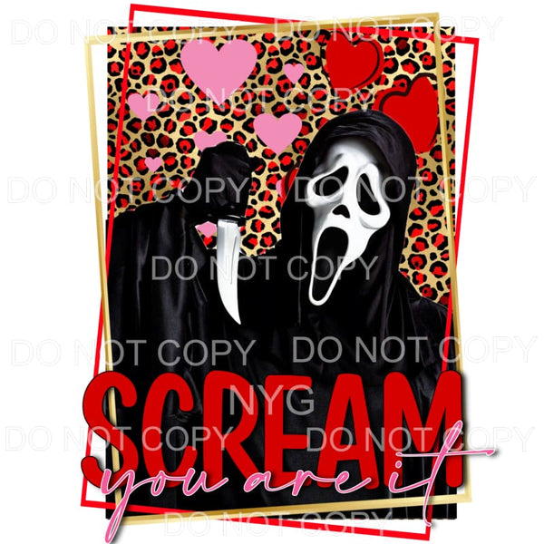 martodesigns - SCREAM you are it # 9323 Sublimation