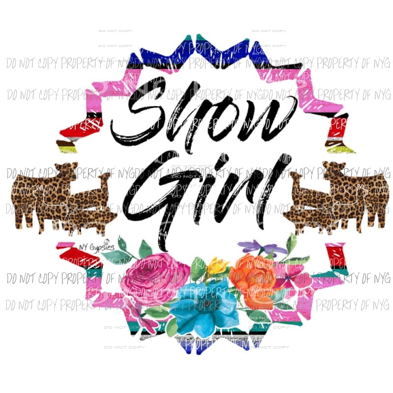 martodesigns - Show Girl all animals Sublimation transfers
