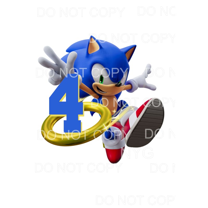 martodesigns - Sonic Birthday Choose your NUMBER in the