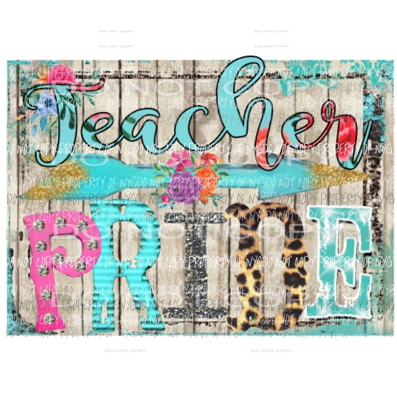 martodesigns - Teacher Pride Sublimation transfers