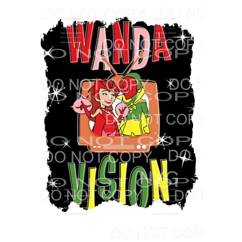 martodesigns - Wanda Vision Television Marvel Comics