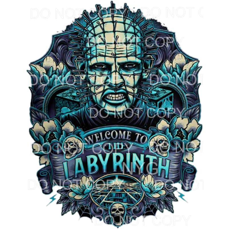 martodesigns - Welcome To Labyrinth Sublimation transfers